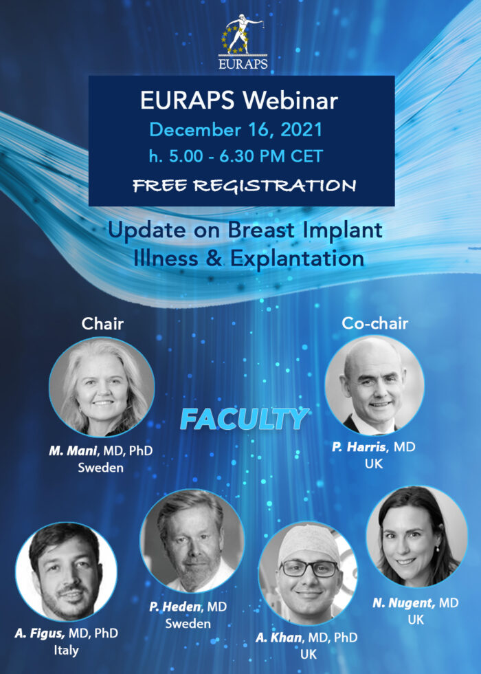 EURAPS - European Association of Plastic Surgeons | Webinar